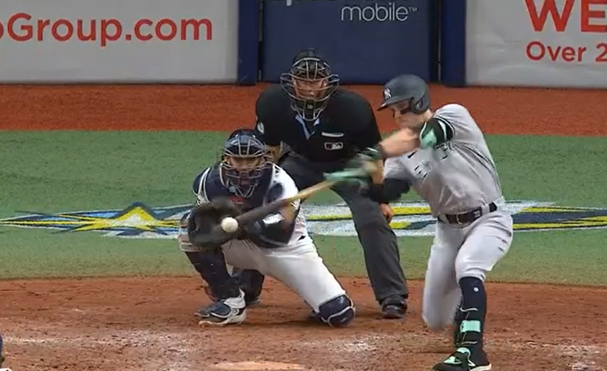 A Beautiful Win. NY 3 Tampa 2 - Yankee.Blue