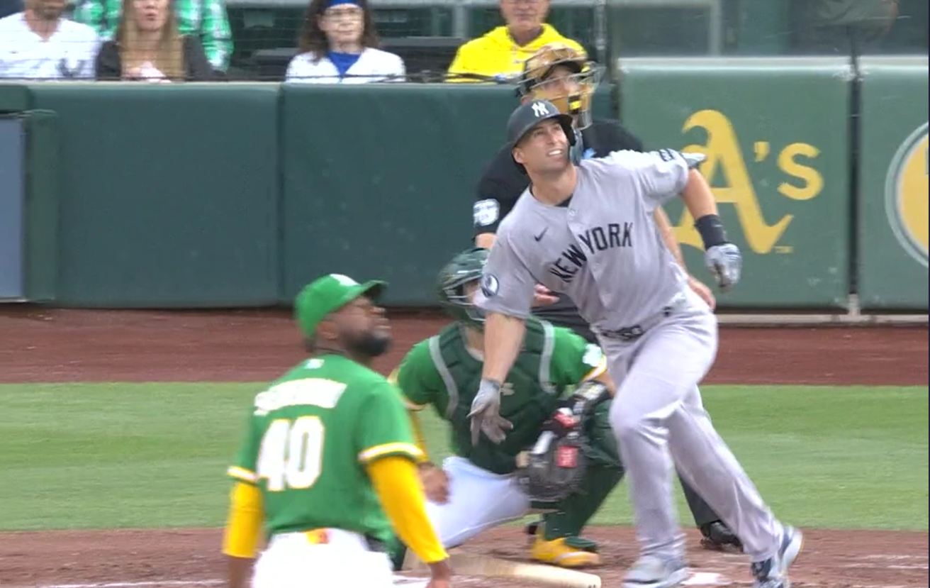 Yank Bombers Back Rodon. Severino Leaves with Arm Tightness. NY 8 A's 2 ...